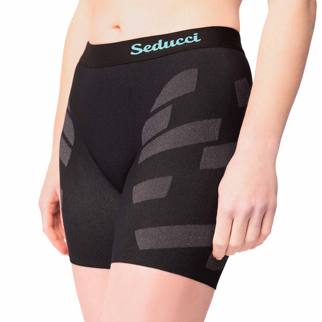 Equestrian Underwear Womens Breezy Boxer Jane ZERO Black Seducci