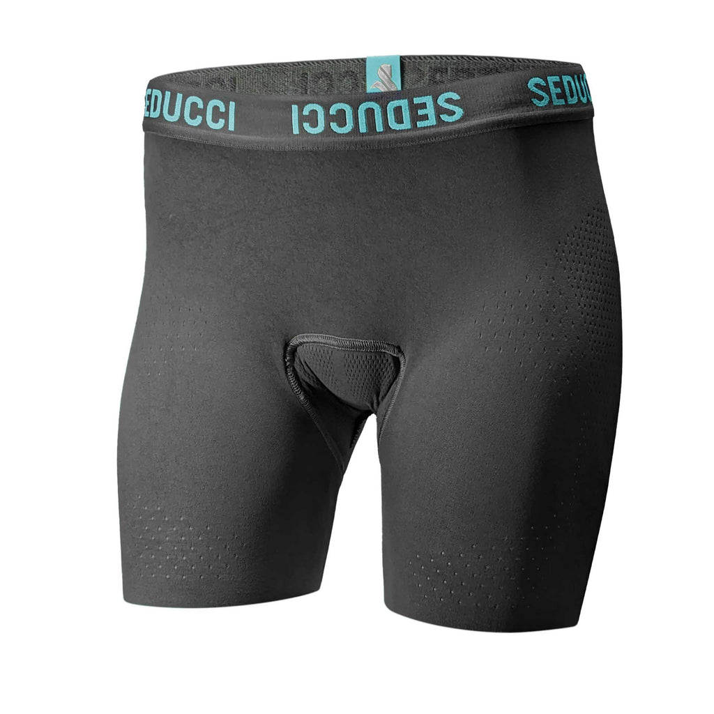 Seducci Padded Equestrian Underwear ProTeq Boxer Slim ZERO Anthracite